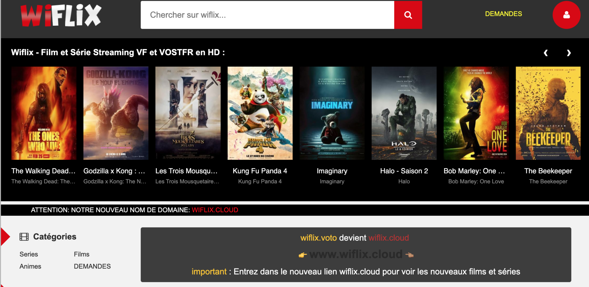 Wiflix : nouvelle adresse 2024