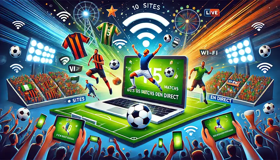 10 sites pour voir des matchs de foot en direct en 2026 ⚽
