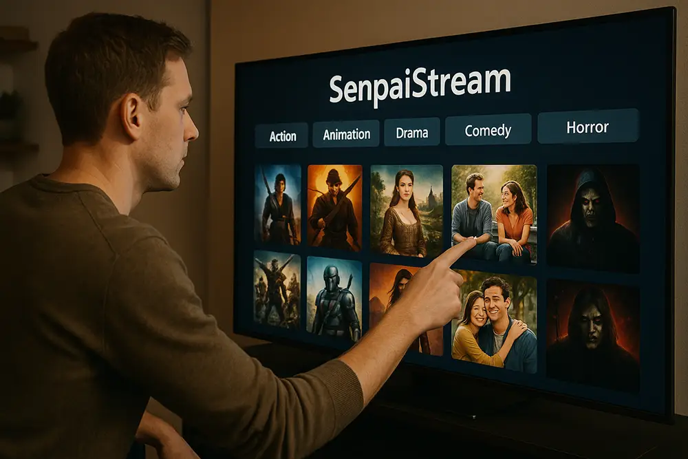 Senpai Stream : l'adresse du site en novembre 2025